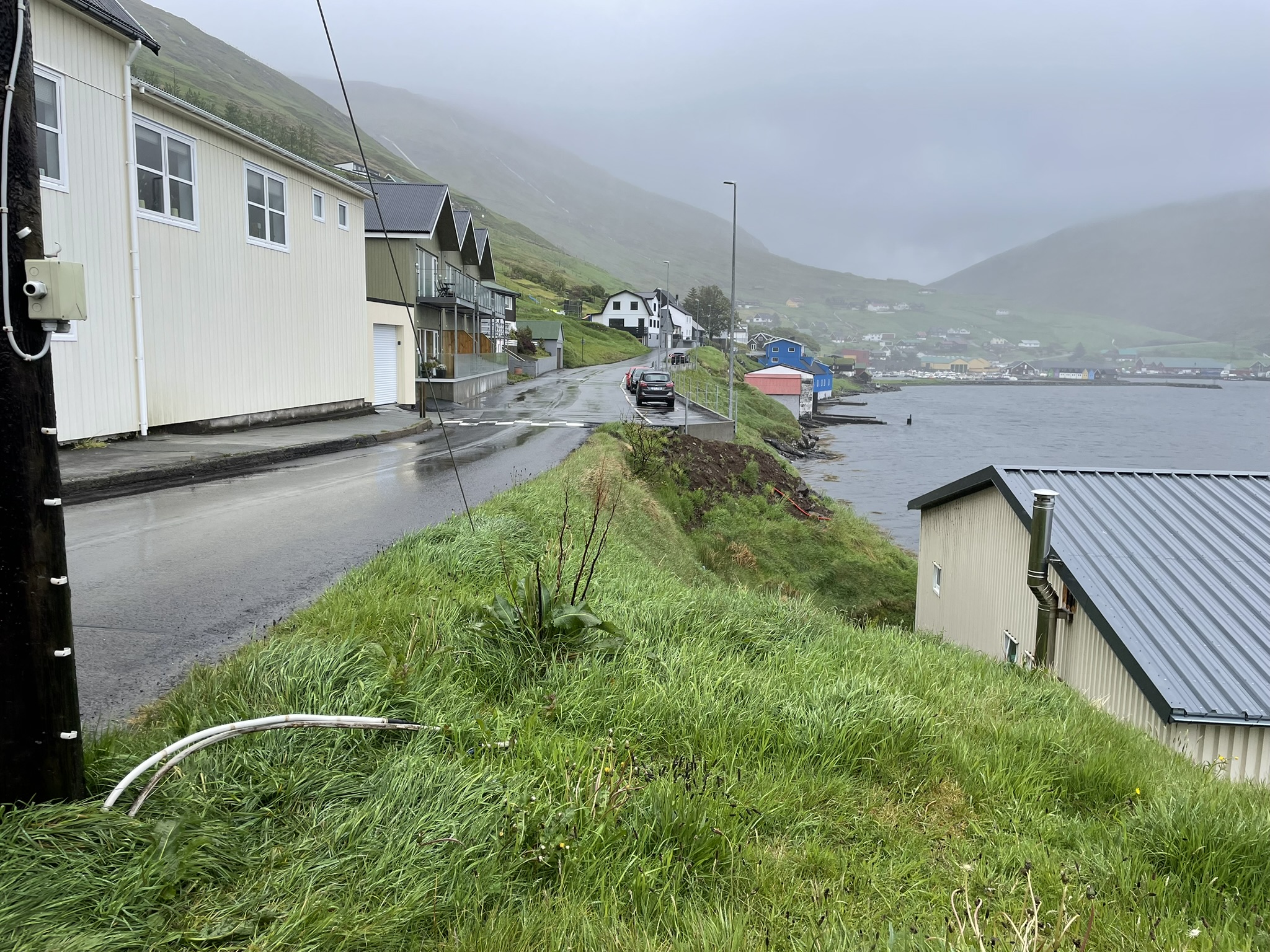 Niðari Vegur stongdur fyri gjøgnumkoyring - Vestmanna kommuna